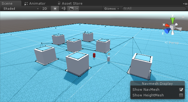 Unity 3D 내비메시 베이크