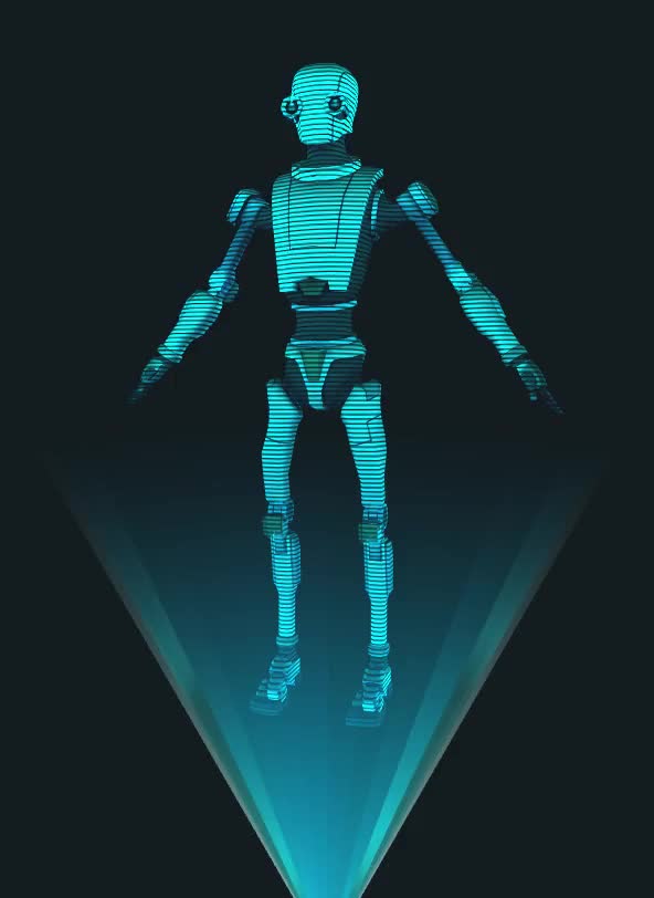 Unity의 홀로그램 효과 Sharp Coder Blog